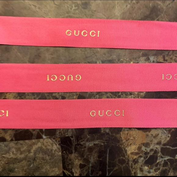 Gucci | Other | Gucci Ribbon Pink 3 Yards | Poshmark